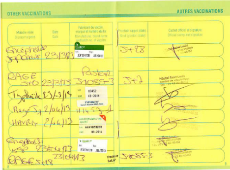Carnet de vaccination internationale (OMS) : comment l’obtenir ...